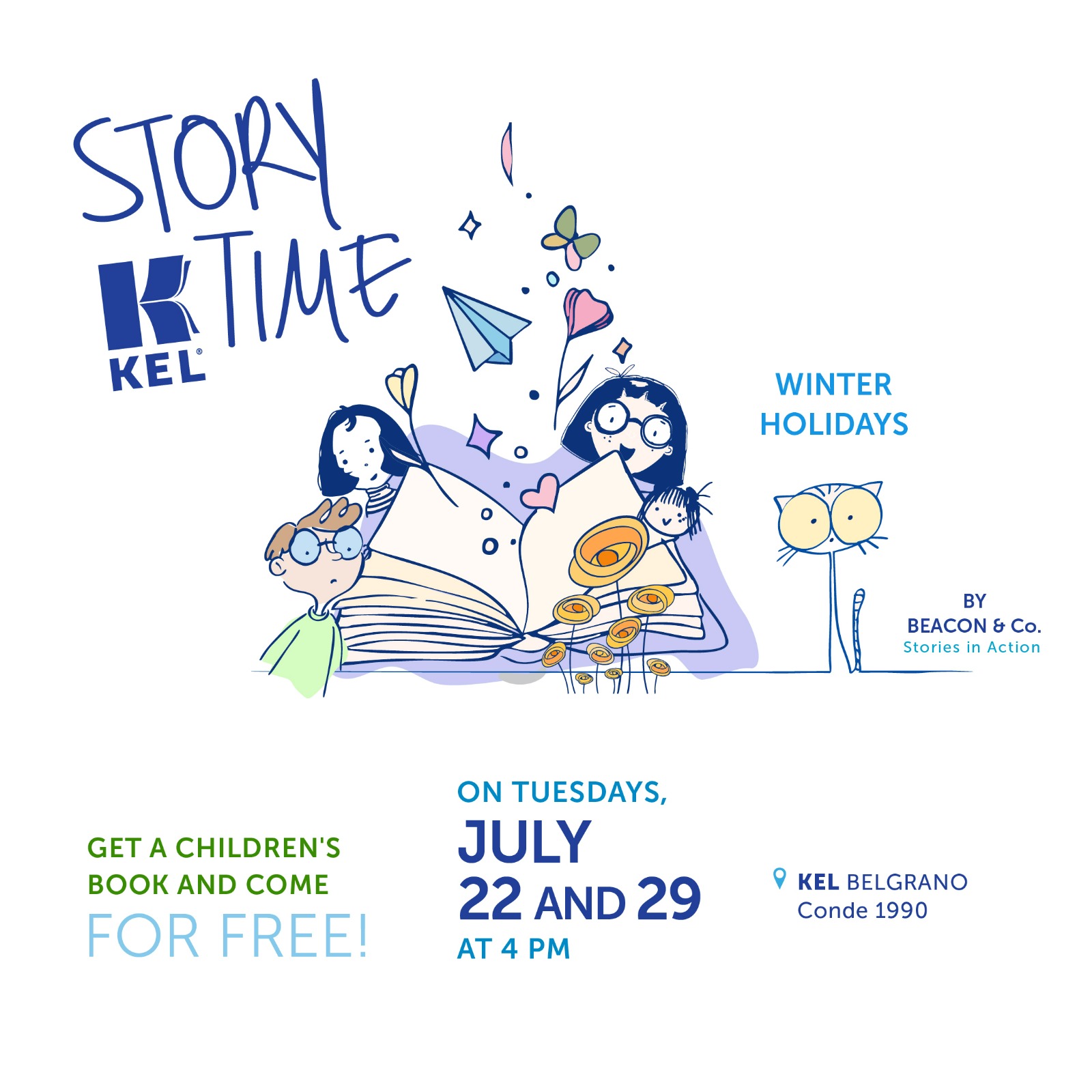 Estas vacaciones de invierno traen cuentos – Kel Ediciones